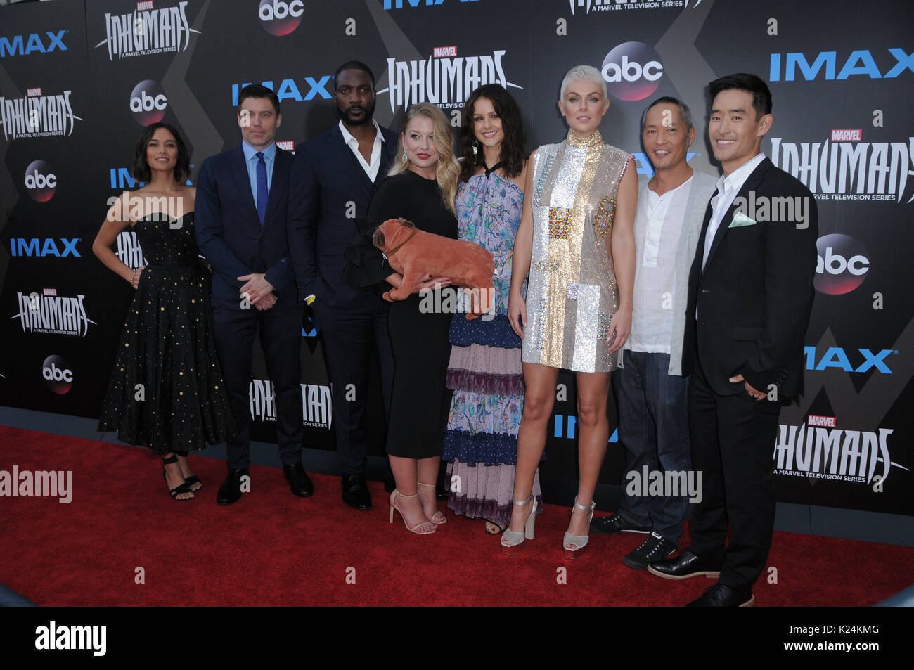 28 August 2017 - Universal City, California - Sonya Balmores, Anson ...