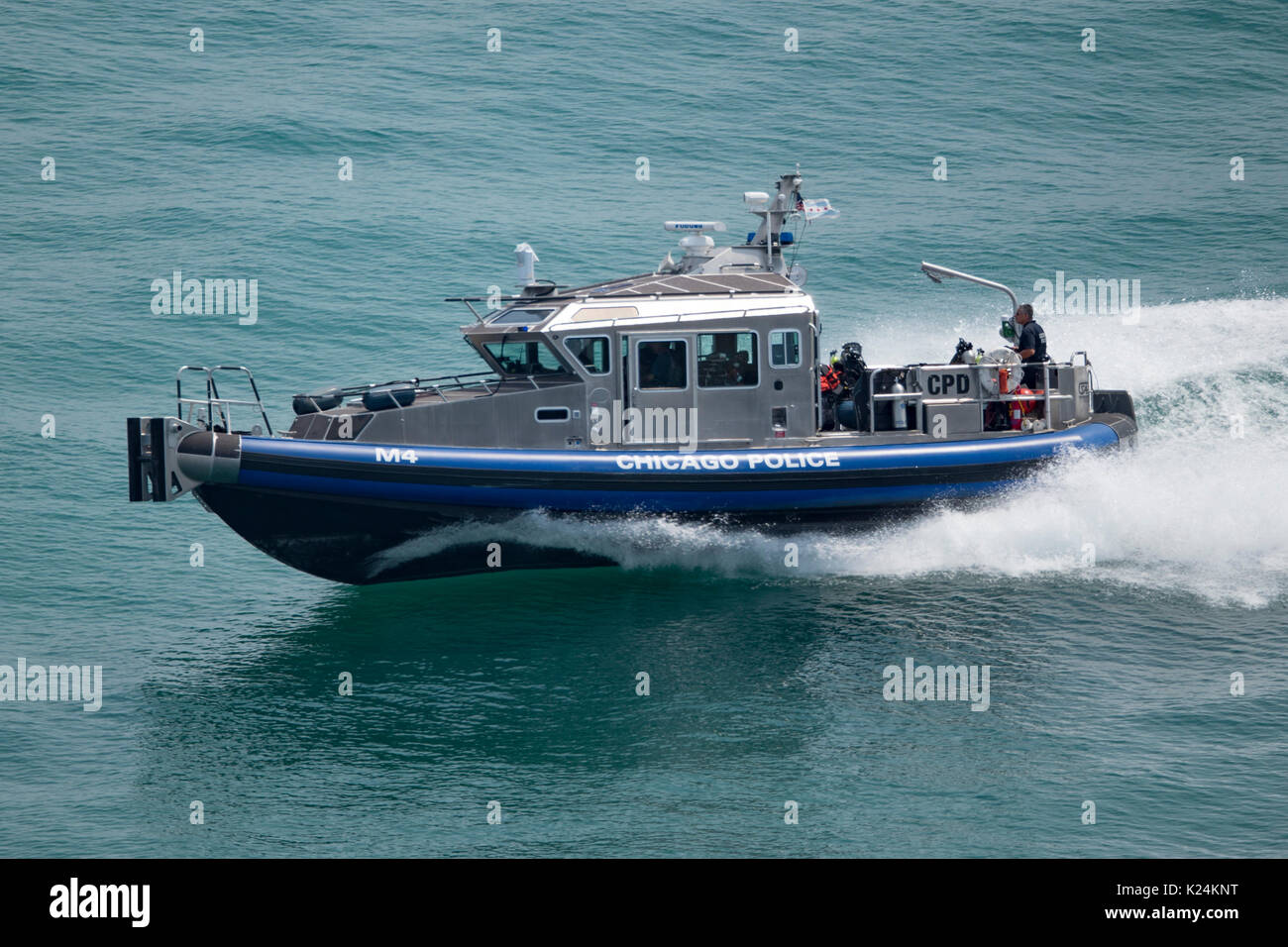 August 18, 2017: Chicago, Illinois, U.S. - A Chicago Police Department ...