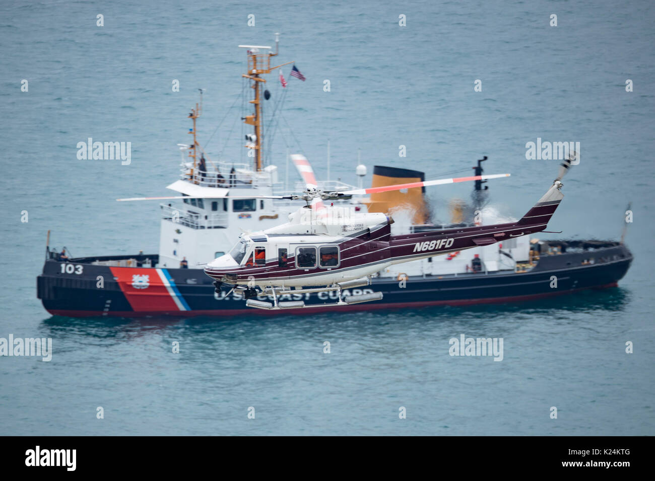 August 18, 2017: Chicago, Illinois, U.S. - A Chicago Fire Department ...