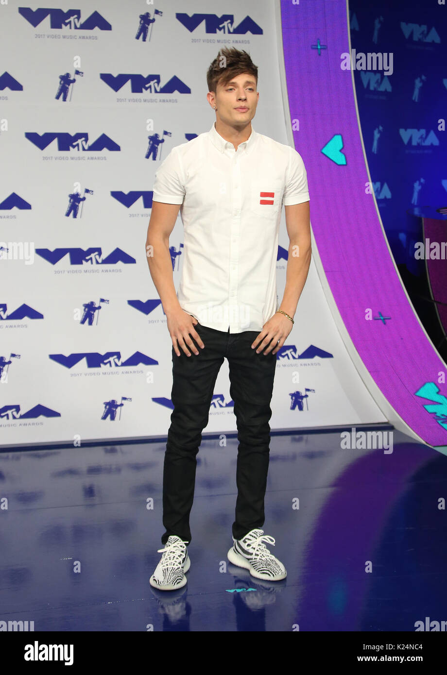 27 August 2017 - Los Angeles, California - Matt Rife. 2017 MTV Video ...