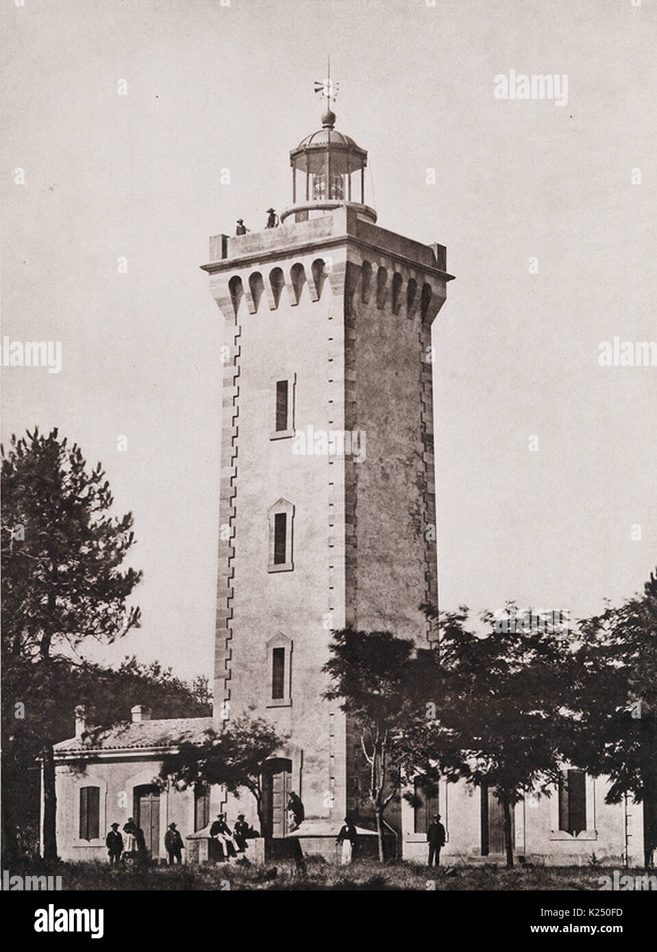 Phare de la Pointe du Graves - Les Travaux Publics de la France, 1883 ...