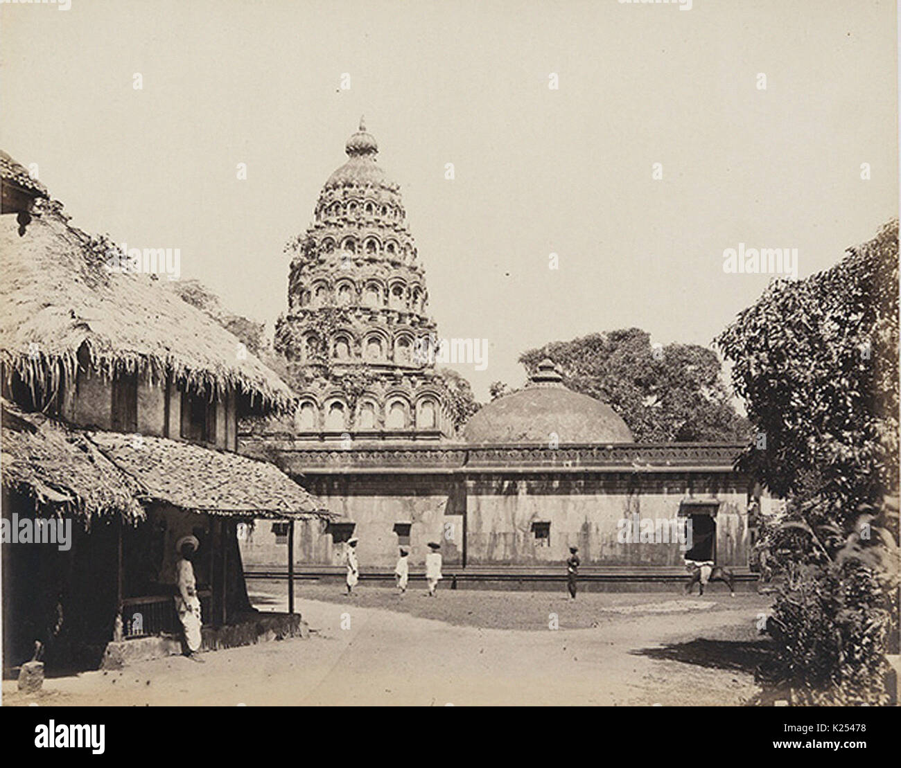 Angria's Colaba - Hindu Temple in the Village Stock Photo - Alamy