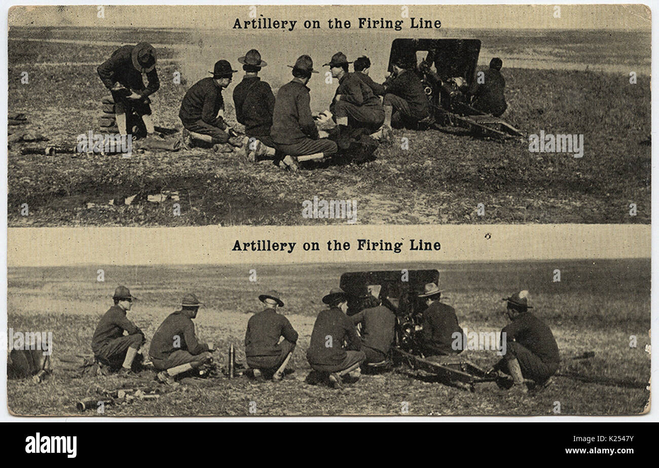 Artillery on the Firing Line, Artillery on the Firing Line Stock Photo ...