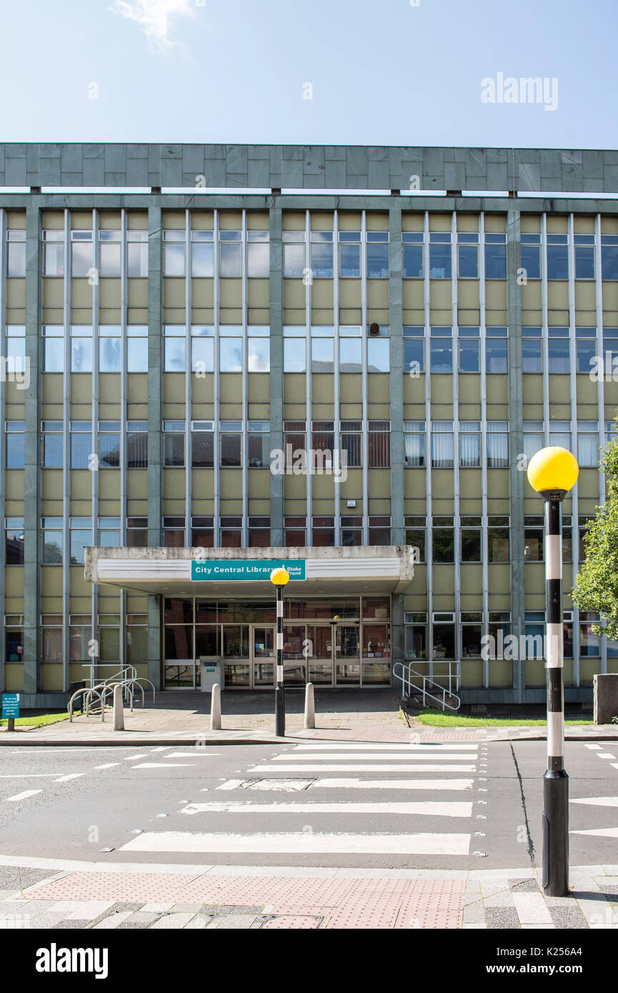 City Centre Library Stoke on Trent Library Stock Photo - Alamy