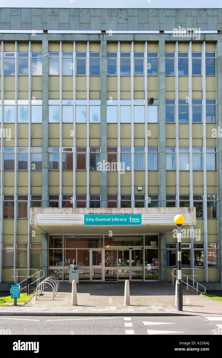 City Centre Library Stoke on Trent Library Stock Photo - Alamy