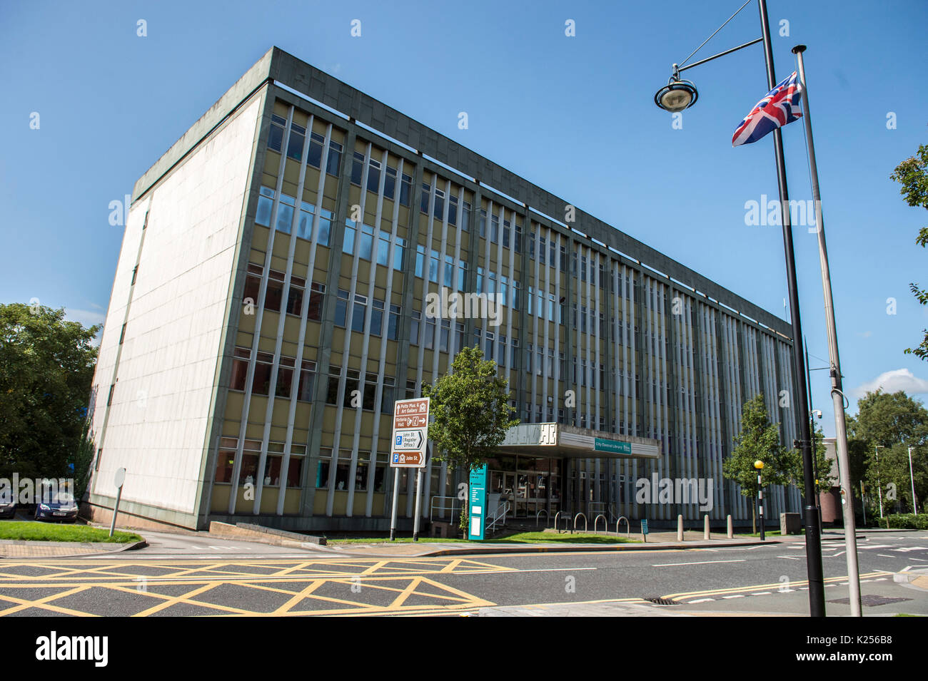 City Centre Library Stoke on Trent Library Stock Photo - Alamy