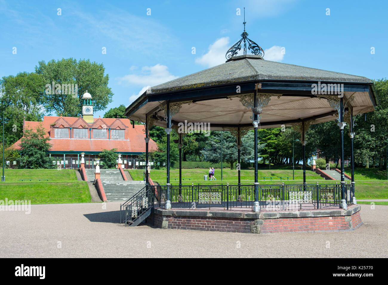 Hanley Park in Stoke on Trent, Staffordshire Stock Photo - Alamy