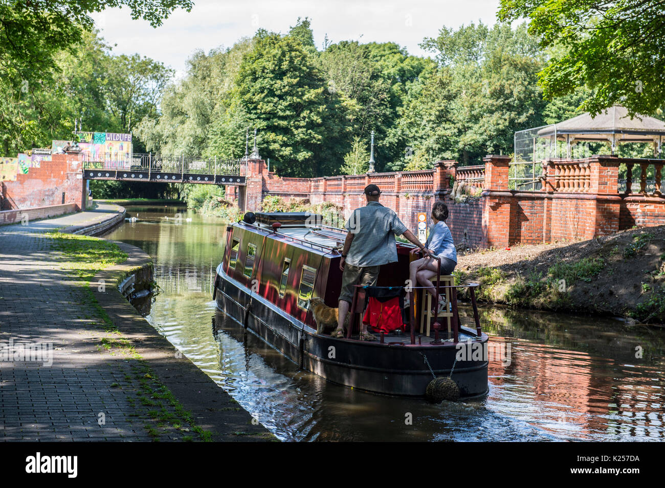 Hanley Park in Stoke on Trent, Staffordshire Stock Photo - Alamy