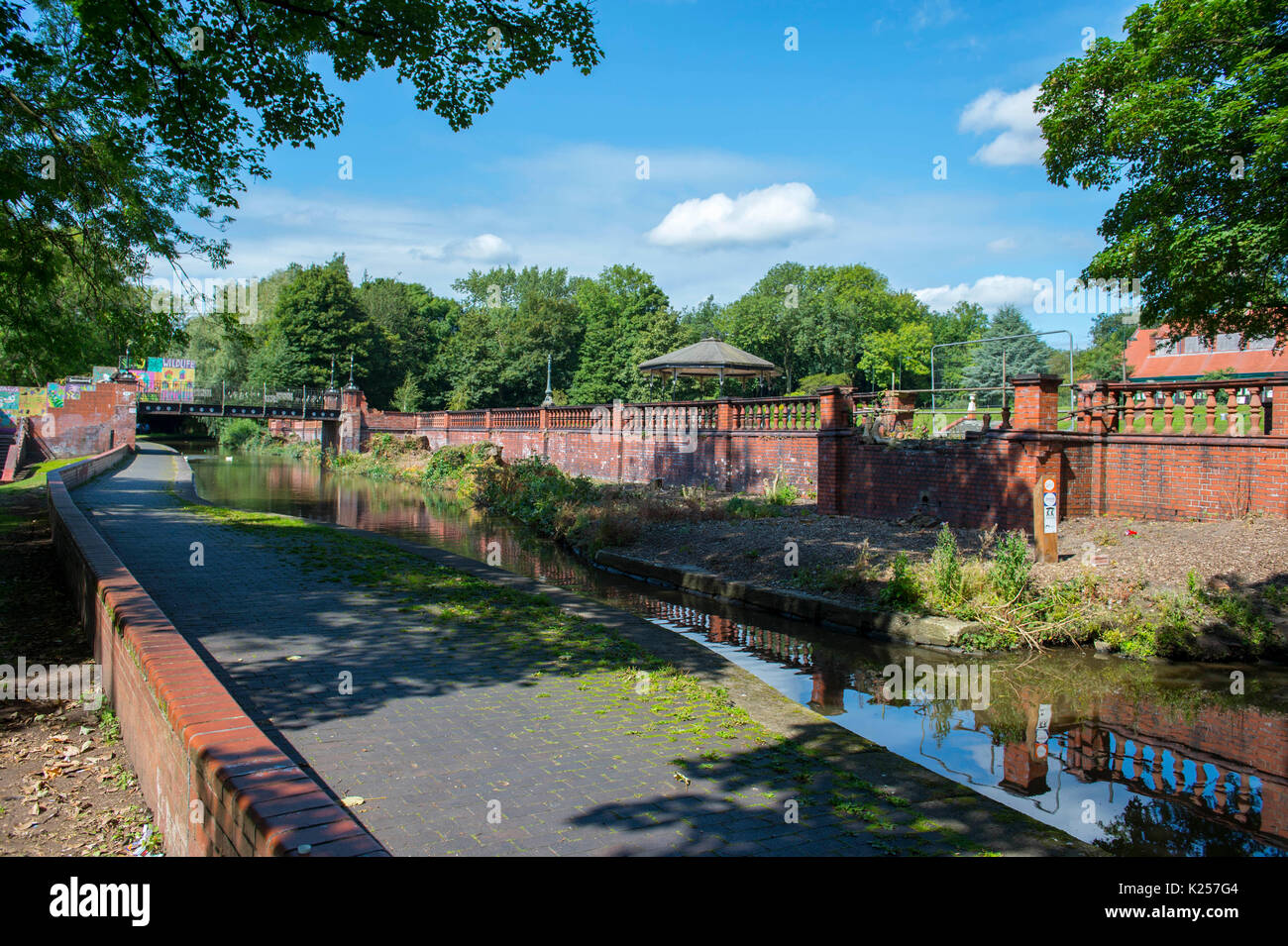 Hanley Park in Stoke on Trent, Staffordshire Stock Photo - Alamy