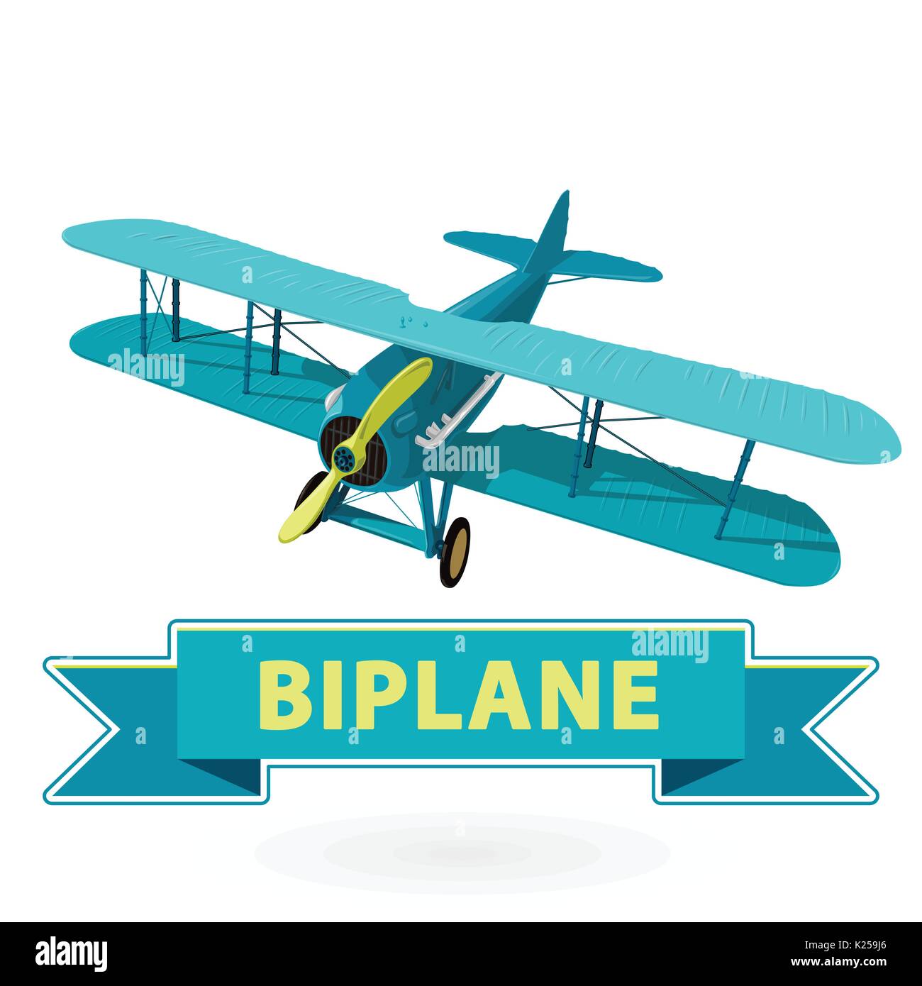 Vintage plane art hi-res stock photography and images - Alamy