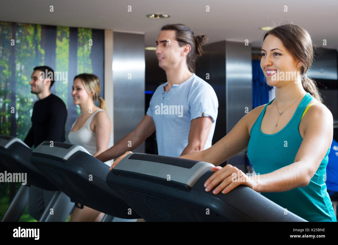 Treadmill walking incline hi-res stock photography and images - Alamy