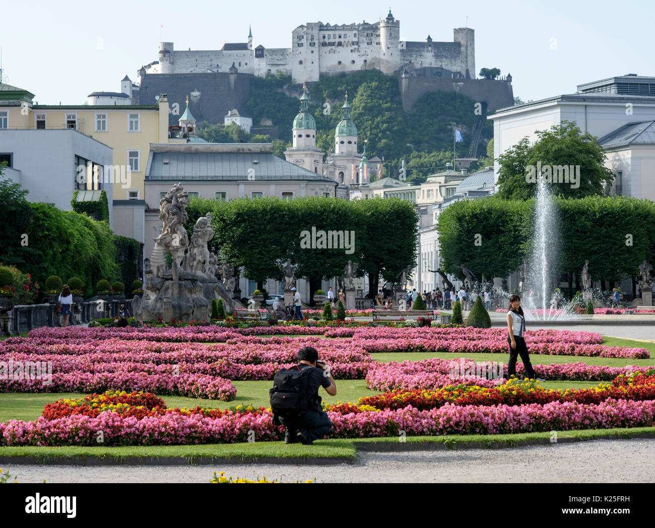Mirabell palace hi-res stock photography and images - Alamy