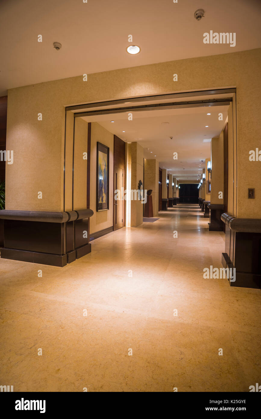 Hotel corridor design hi-res stock photography and images - Alamy