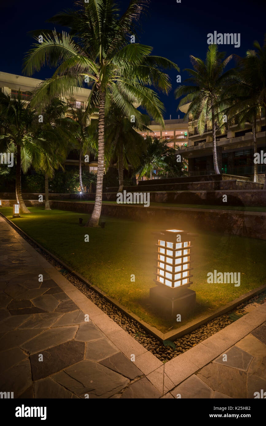 night view on summer Stock Photo - Alamy