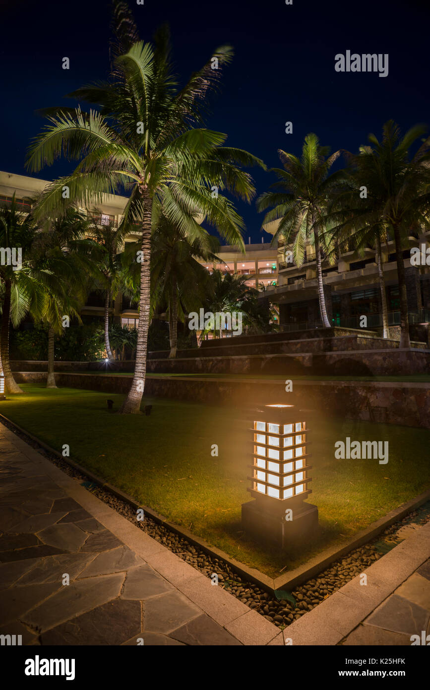 night view on summer Stock Photo - Alamy