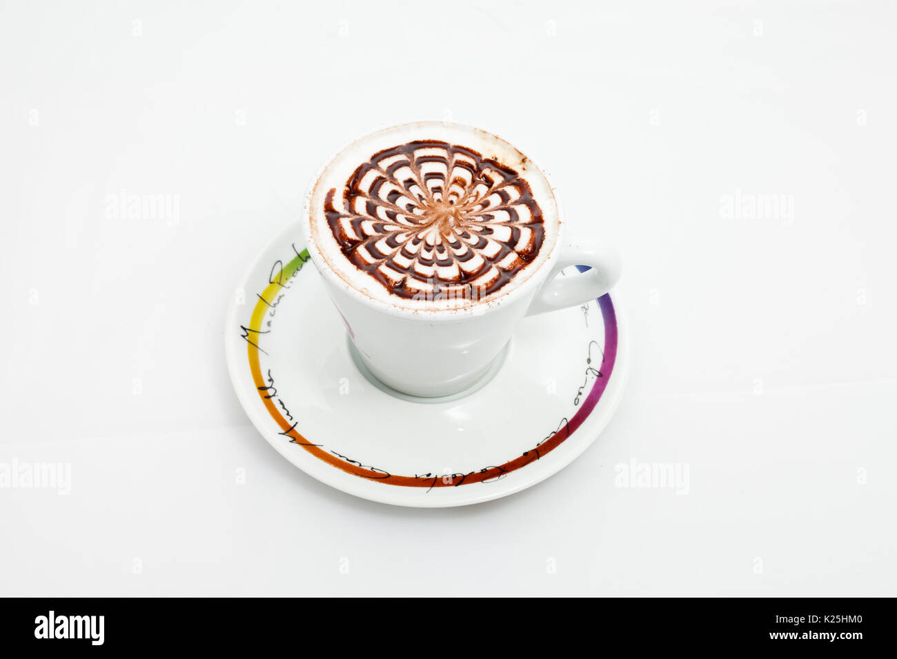 Coffee draw in cream hi-res stock photography and images - Alamy