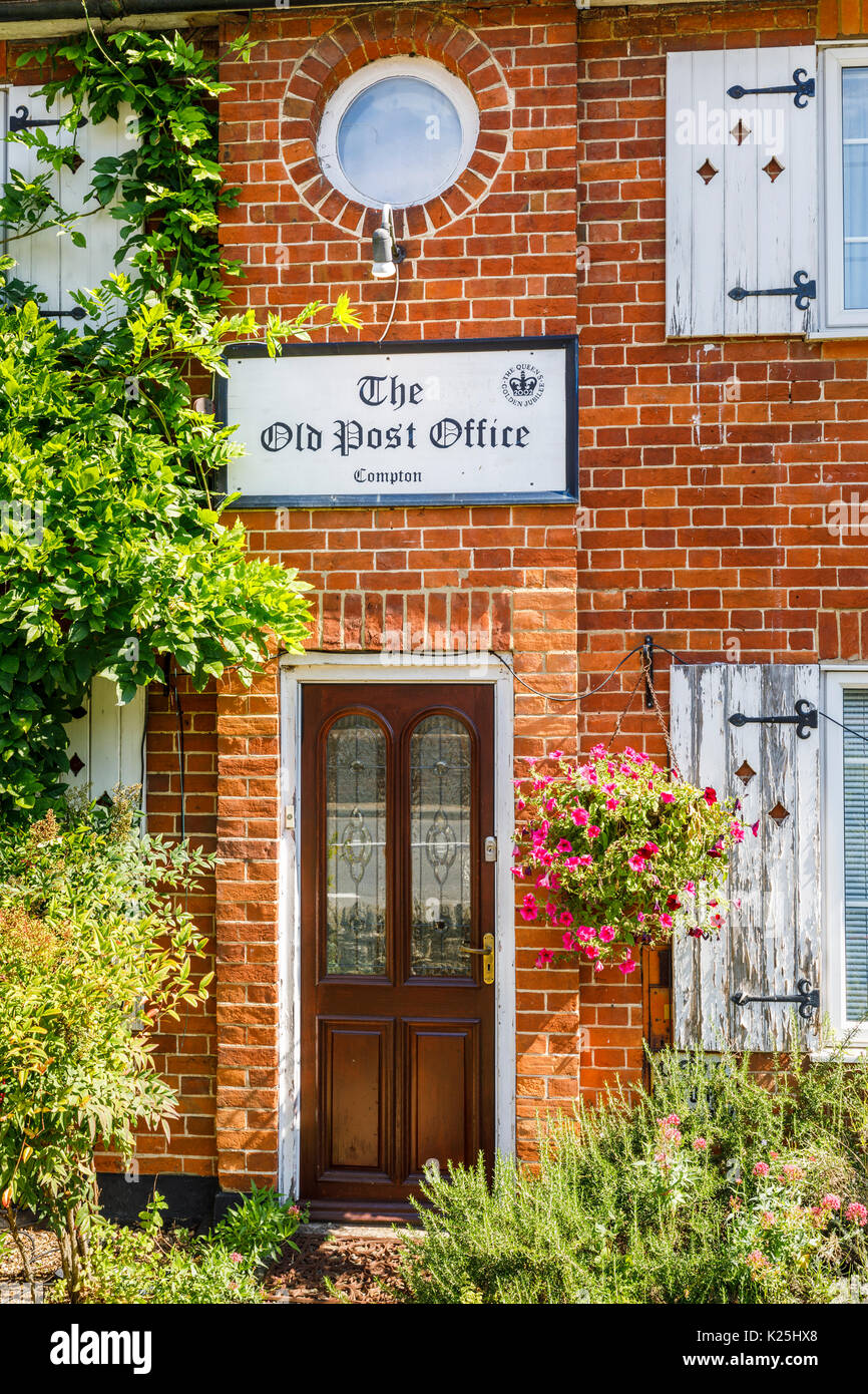 Entrance to The Old Post Office, a picturesque historic cottage in ...