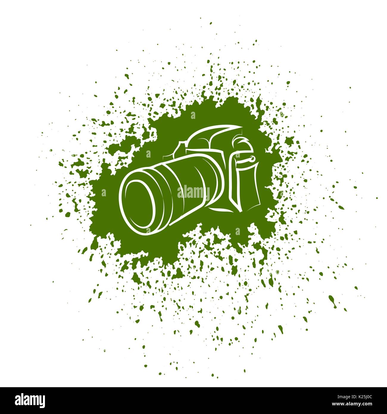 Camera drop Stock Vector Images - Alamy
