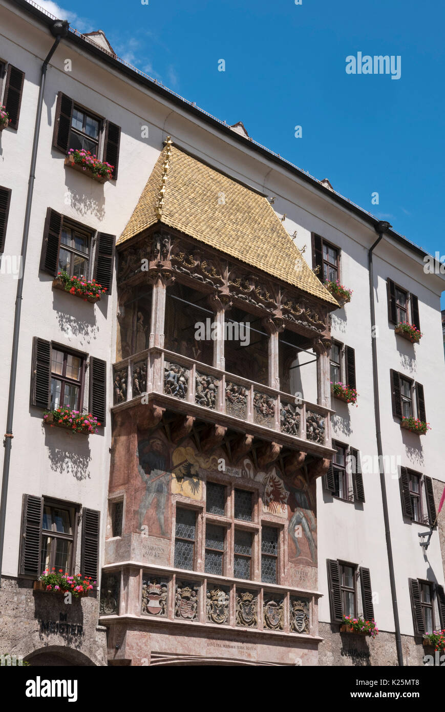 Golden roof palace innsbruck hi-res stock photography and images - Alamy