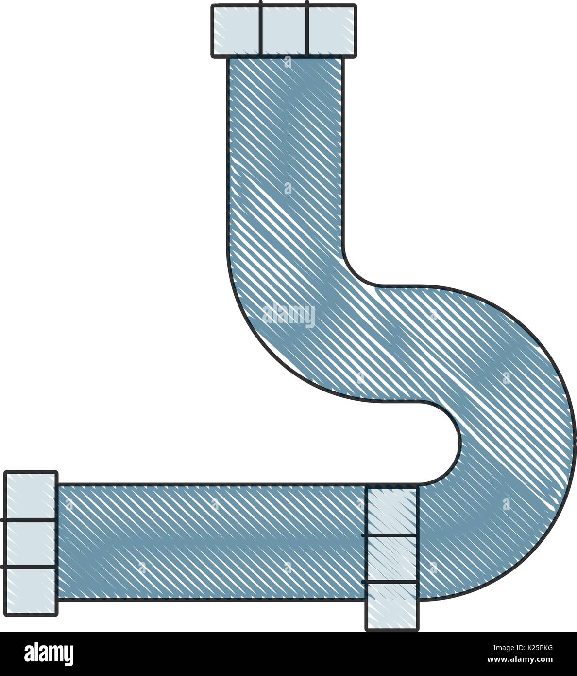 pipes plumbing design Stock Vector Image & Art - Alamy