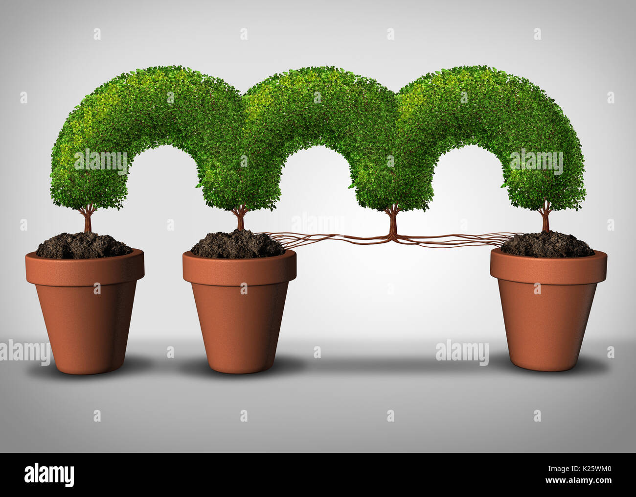 Network access support system as connected plants with one vulnerable ...