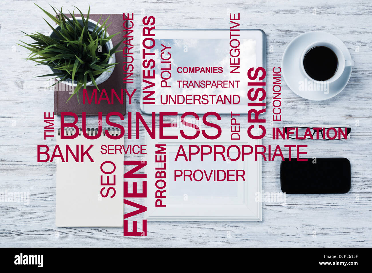 Modern workplace concept Stock Photo - Alamy