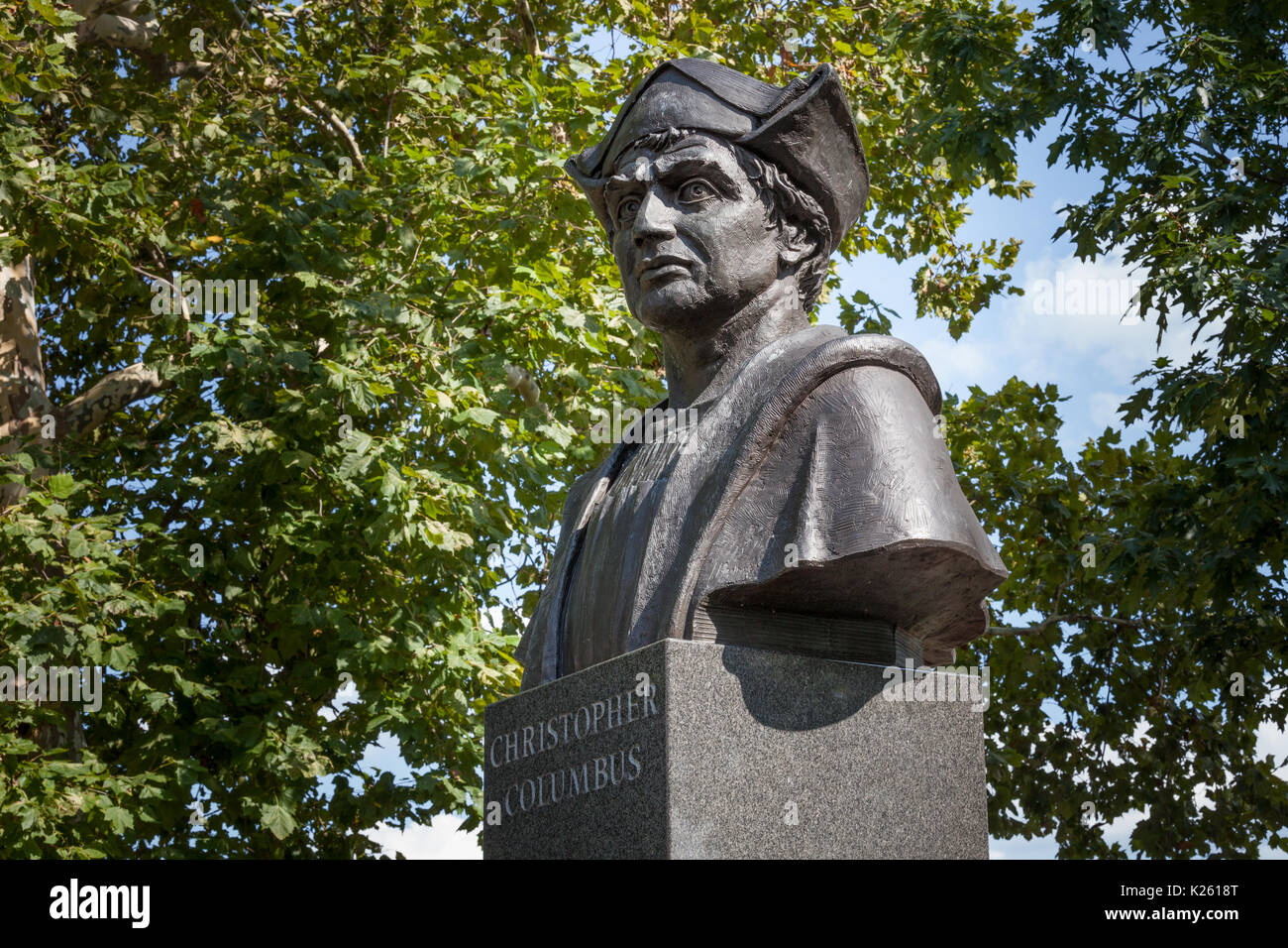 Christopher Columbus Memorial, Delaware River Waterfront, Bristol, PA ...