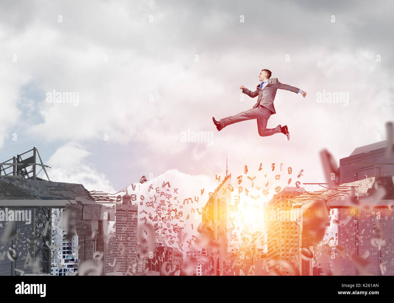 Problem and difficulties overcoming concept Stock Photo - Alamy