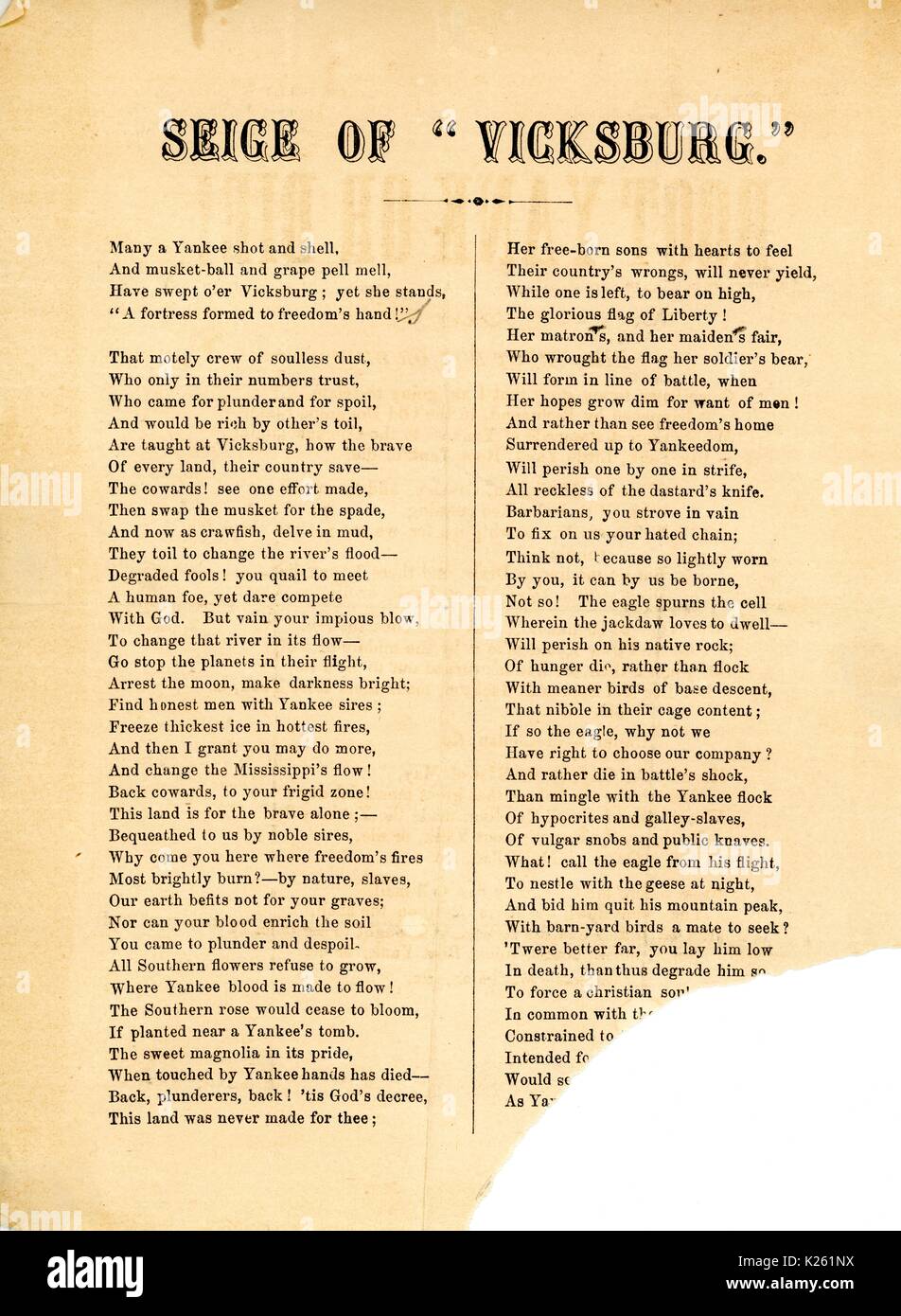 Momentous confederate loss hi-res stock photography and images - Alamy