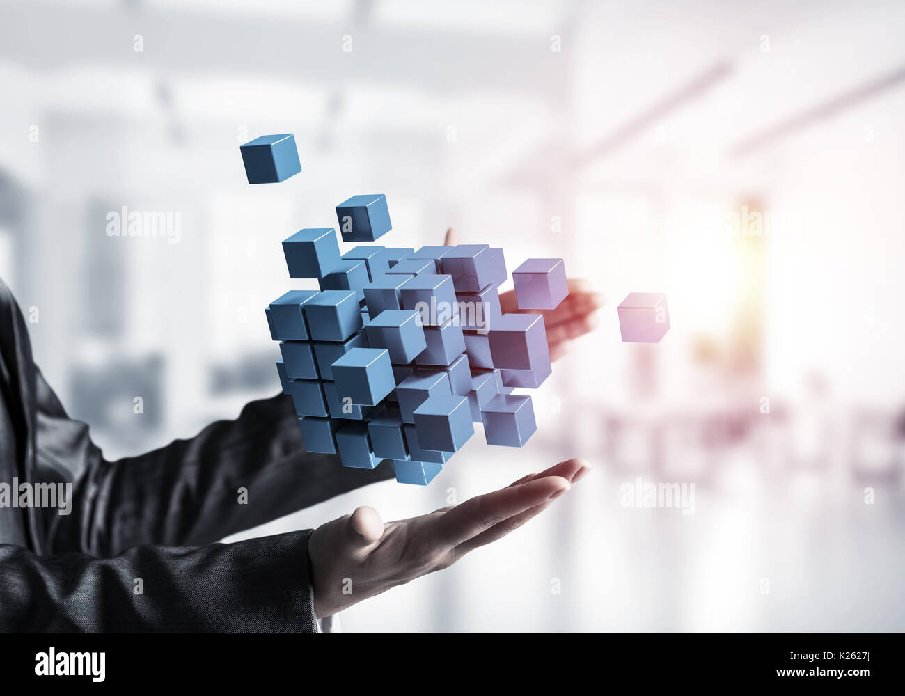 Deep analyzing and problem solving concepts Stock Photo - Alamy