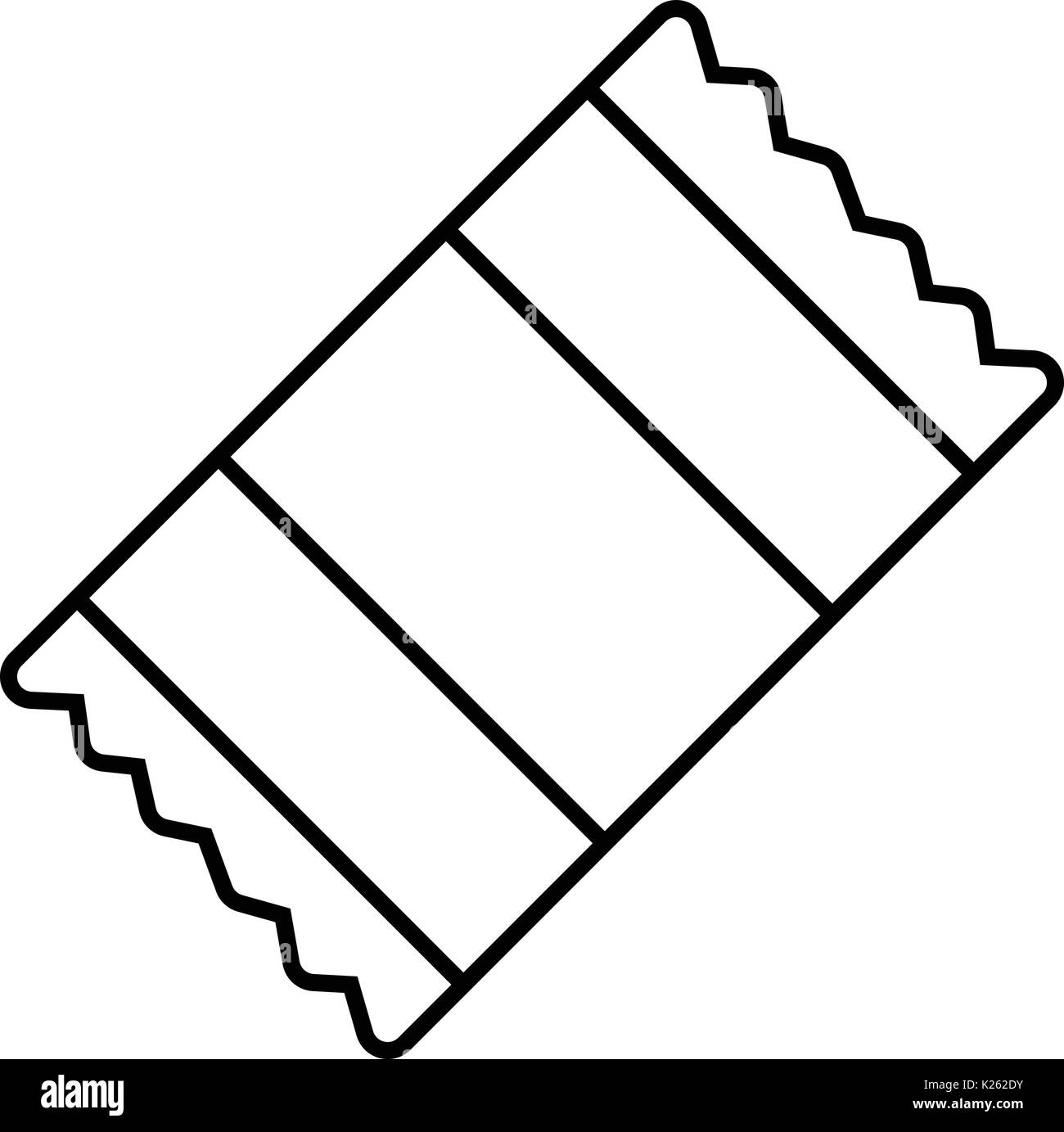 Chocolate icon, outline line style Stock Vector Image & Art - Alamy