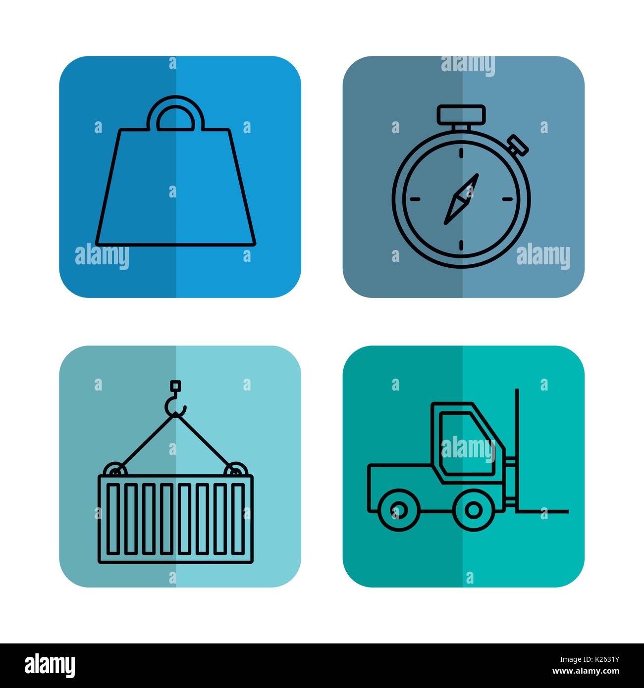 Shipping logistics design Stock Vector Image & Art - Alamy