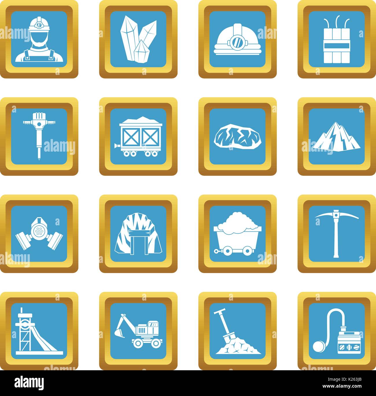 Terrain mine Stock Vector Images - Alamy