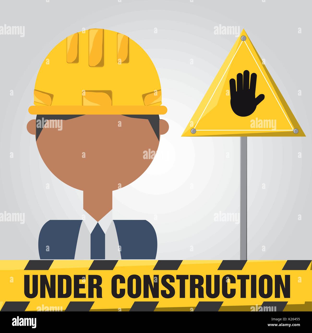 archictec man under construction concept Stock Vector Image & Art - Alamy