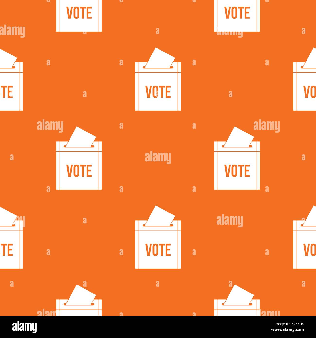 Ballot box pattern seamless Stock Vector Image & Art - Alamy