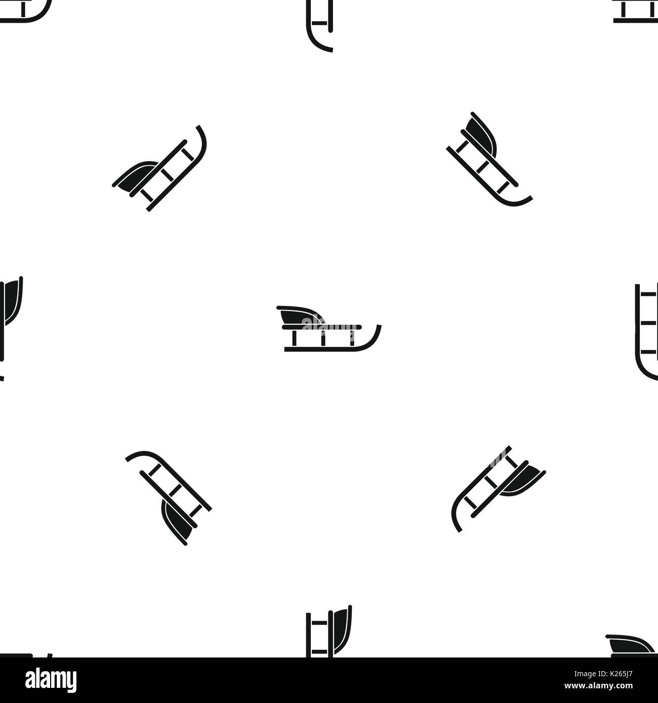 Simple wooden sleigh Black and White Stock Photos & Images - Alamy