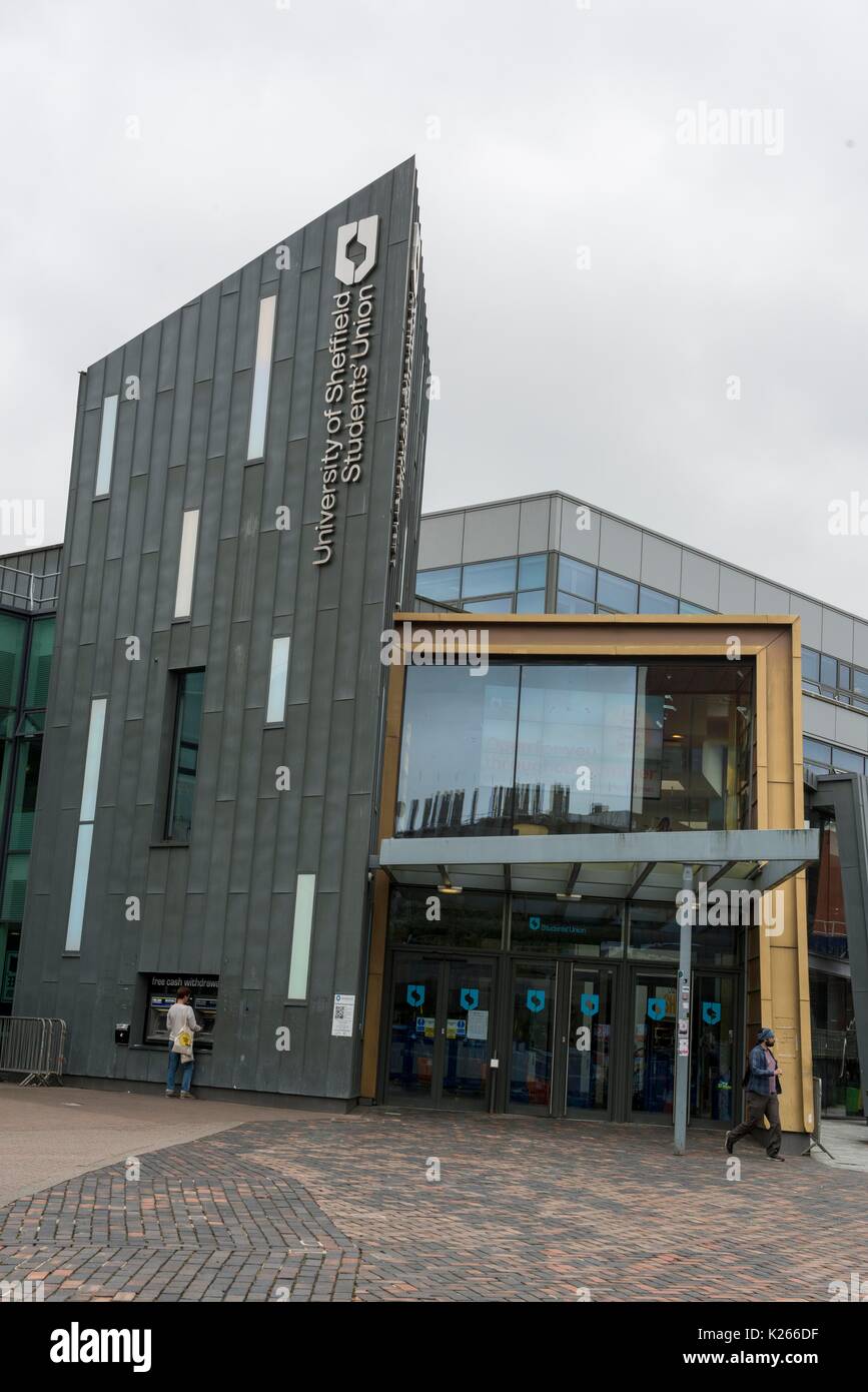 Sheffield University Students Union where a student died after taking ...