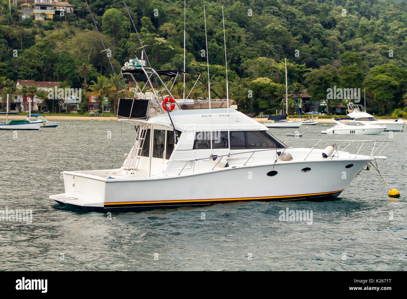 Deep Water Fishing Boat Stock Photo - Alamy