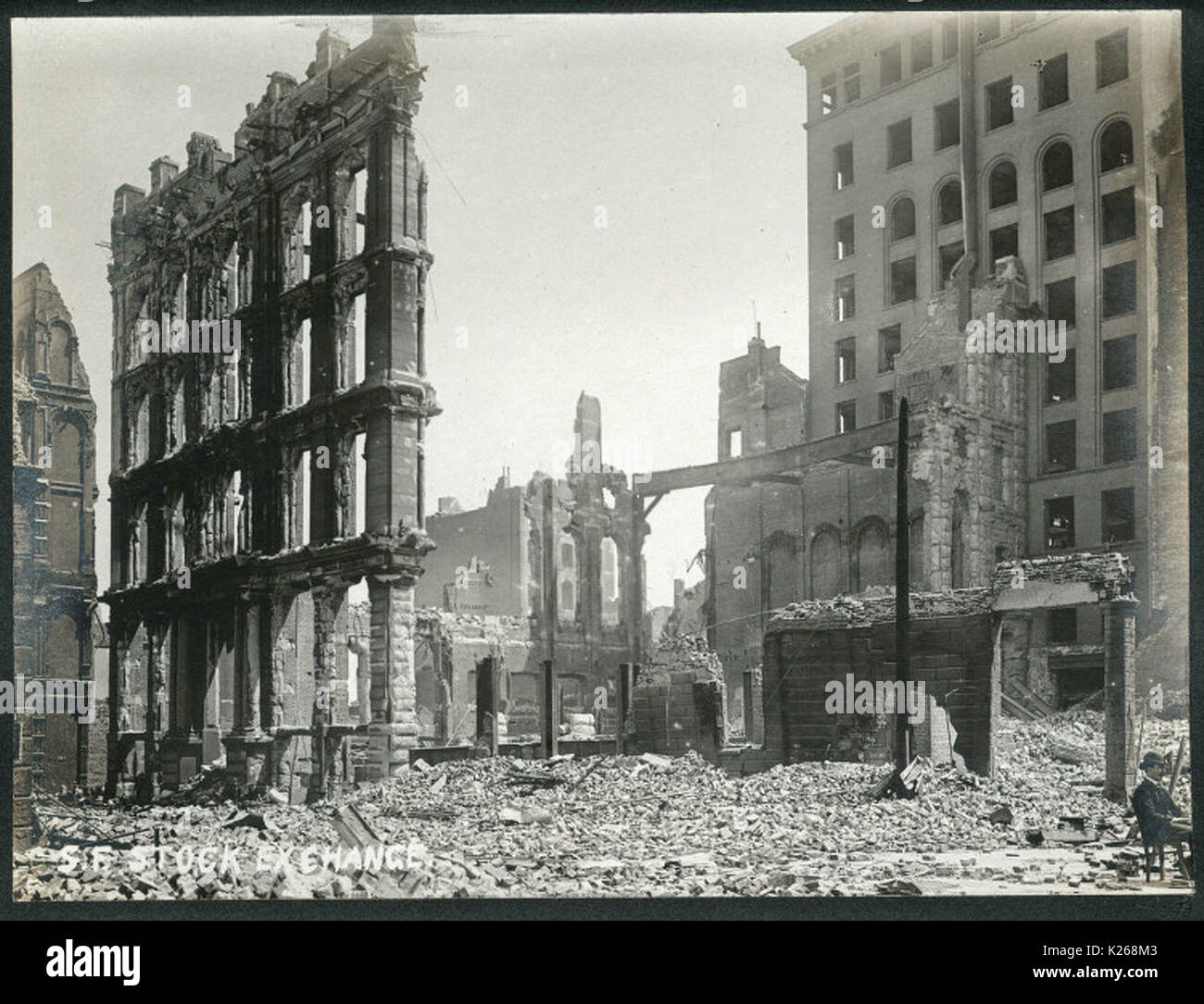 S.F. Stock Exchange Stock Photo - Alamy