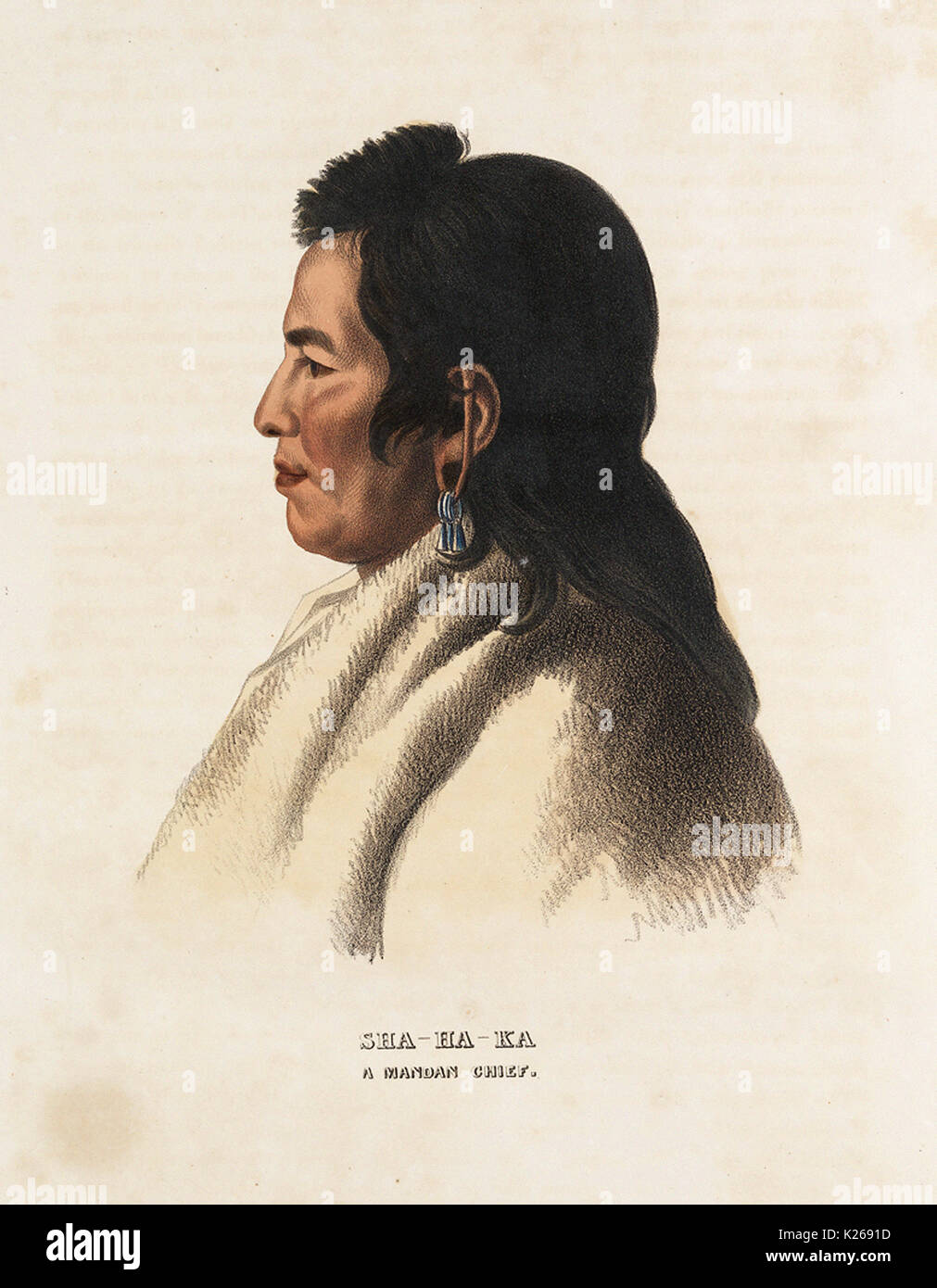 Mandan chief hi-res stock photography and images - Alamy