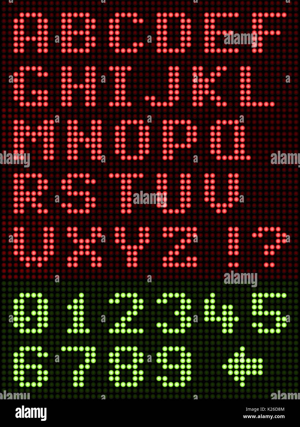 Light emitting diode vector vectors hi-res stock photography and images ...