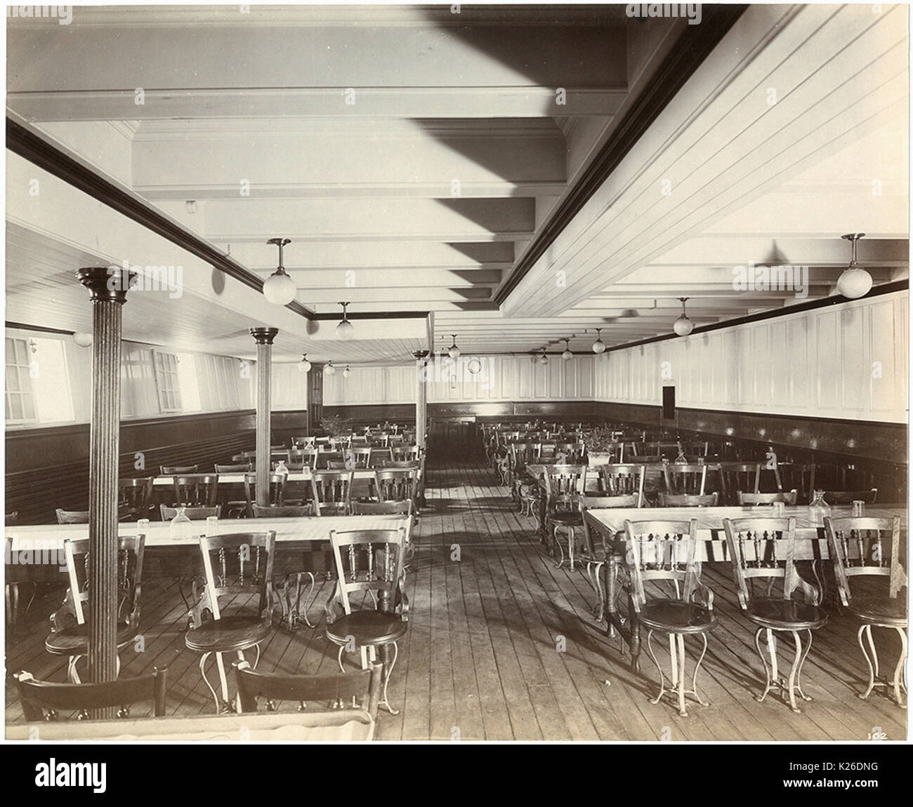 Third class deck hi-res stock photography and images - Alamy