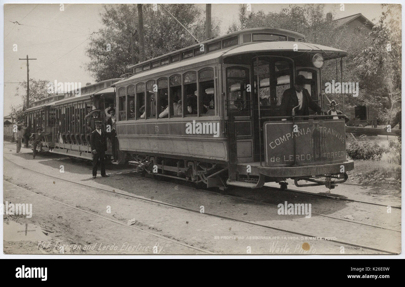 Torreon and Lerdo Electric Ry Stock Photo - Alamy