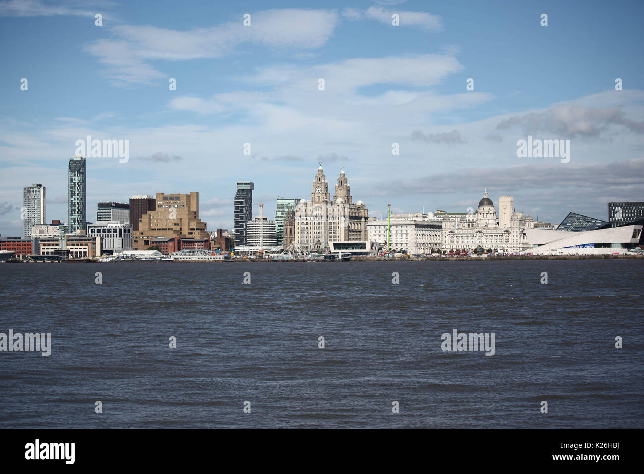 Landscape Of Liverpool Stock Photo - Alamy