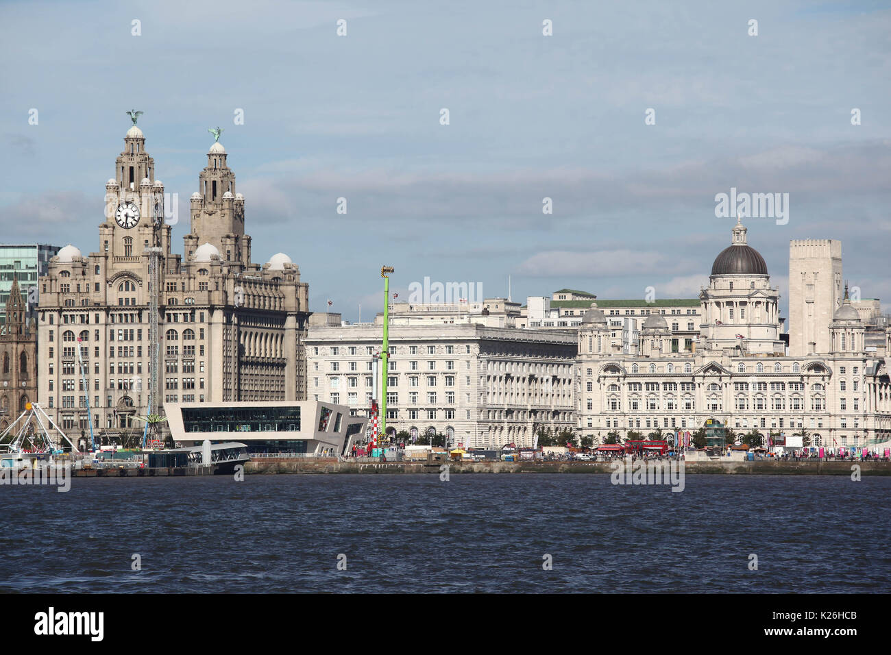 Landscape Of Liverpool Stock Photo - Alamy