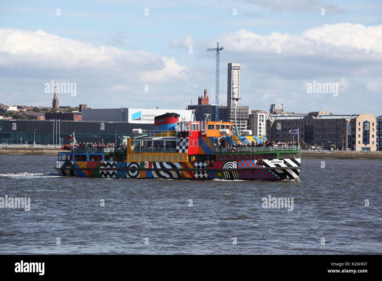 Ferry Across the Mersey Stock Photo - Alamy