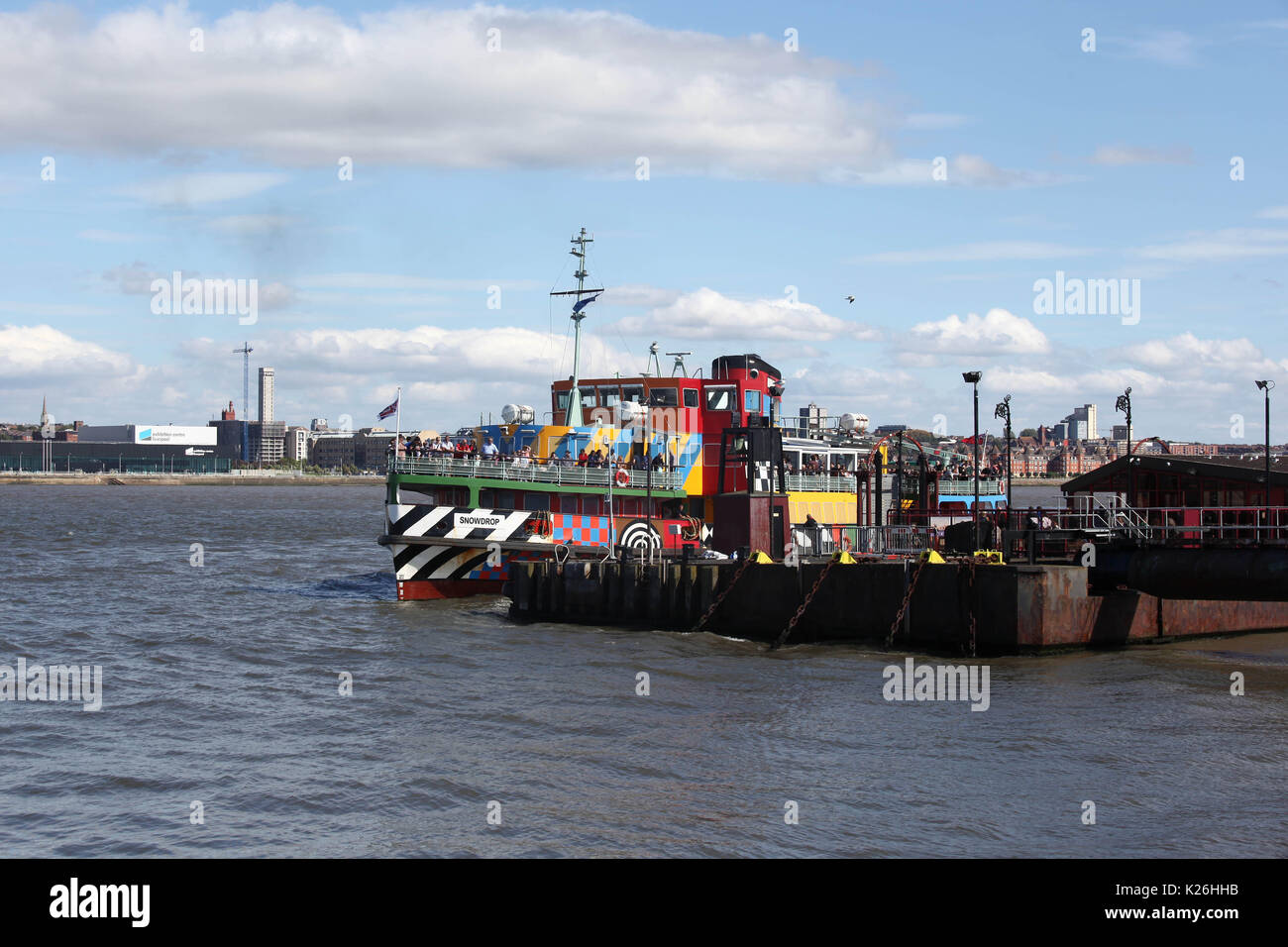Ferry Across the Mersey Stock Photo - Alamy