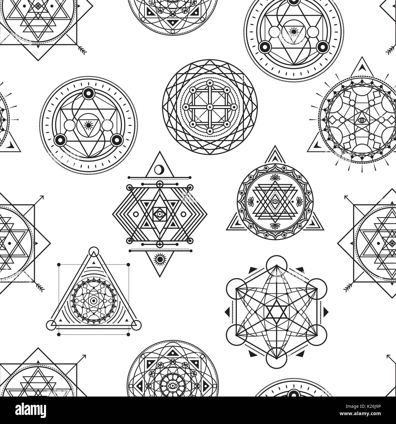 Sacred space vector vectors hi-res stock photography and images - Alamy
