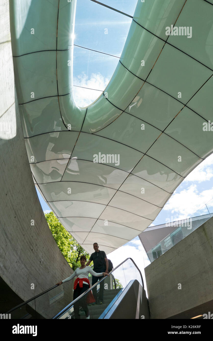 Hungerburg funicular station, Innsbruck, Austria Stock Photo - Alamy