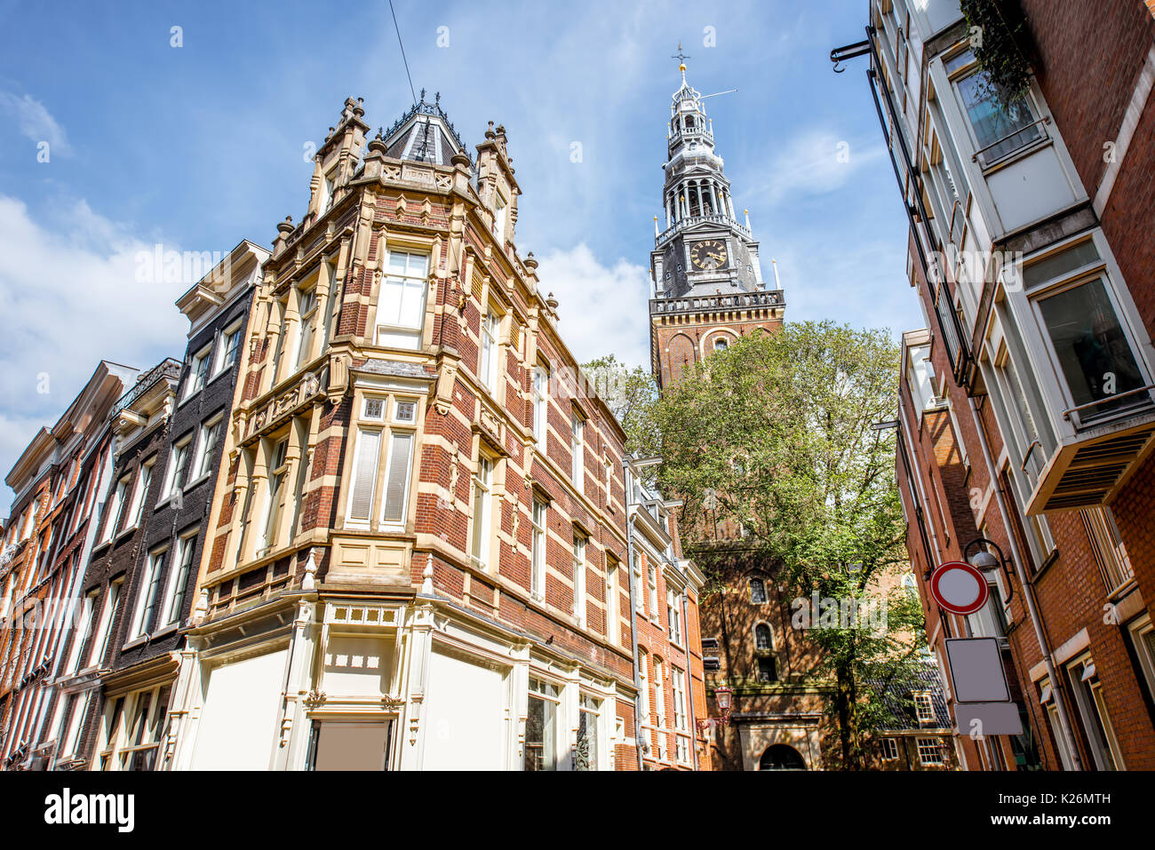 Amsterdam cityscape view Stock Photo - Alamy